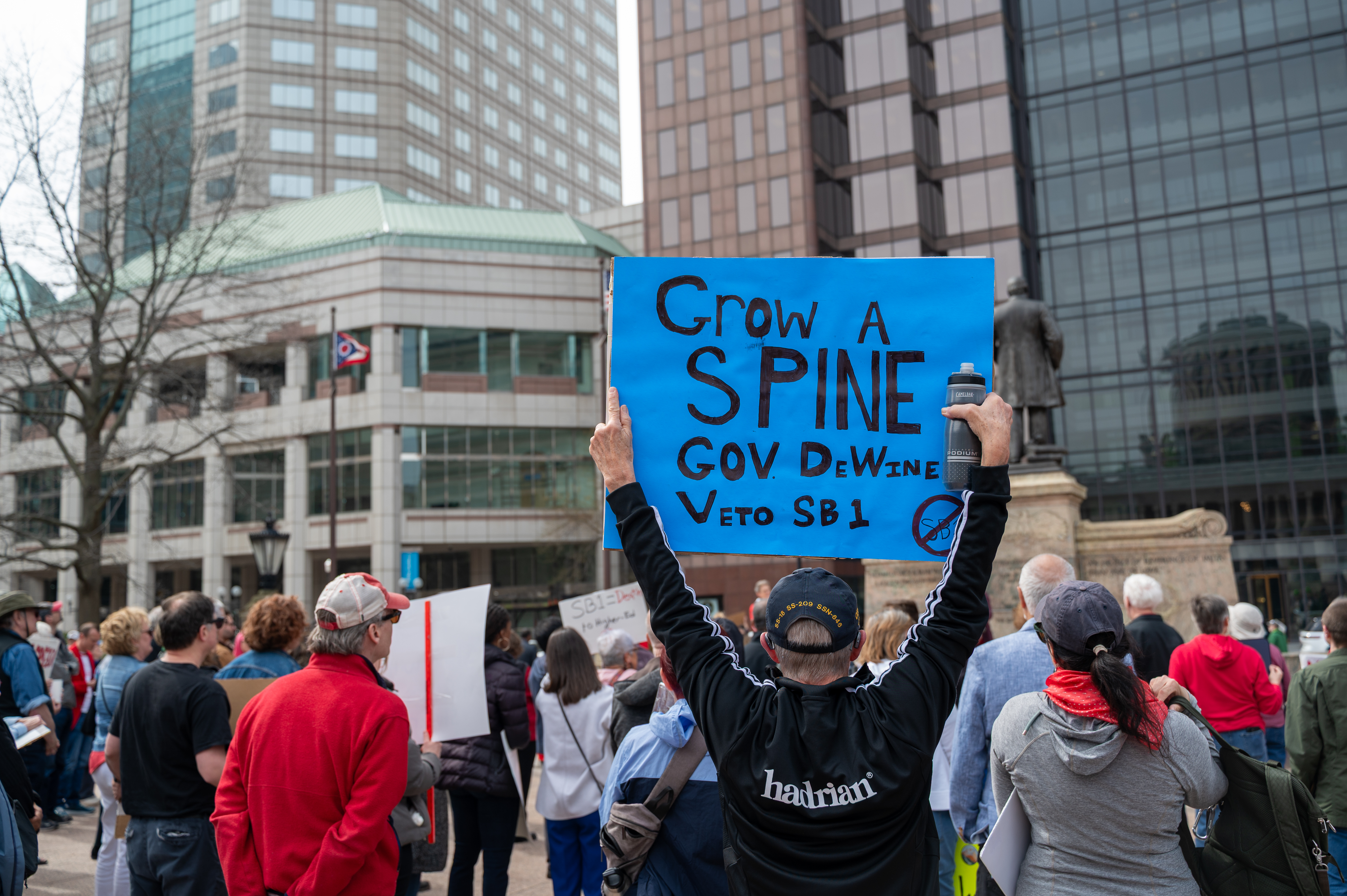 Ohio students march to save higher education—Governor DeWine called on ...
